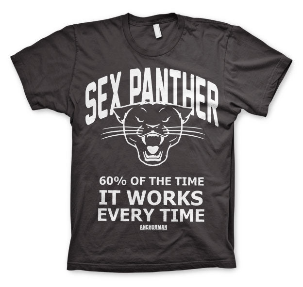 Køb Anchorman Sex Panther T Shirt Merchhub Dk