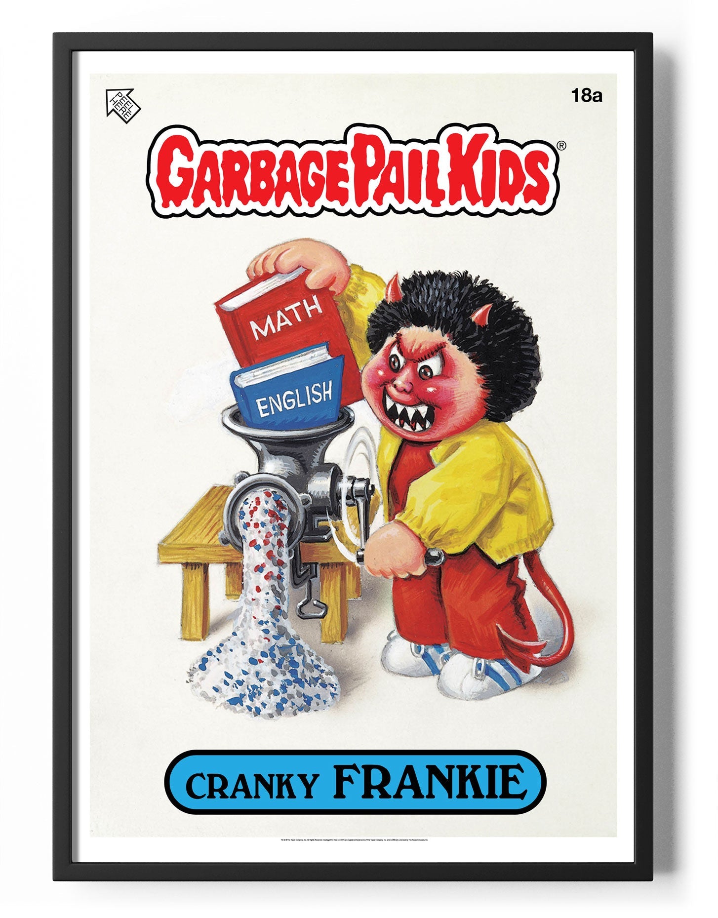 Garbage Pail Kids - Cranky Frankie Poster – Posters | MerchHub – www ...
