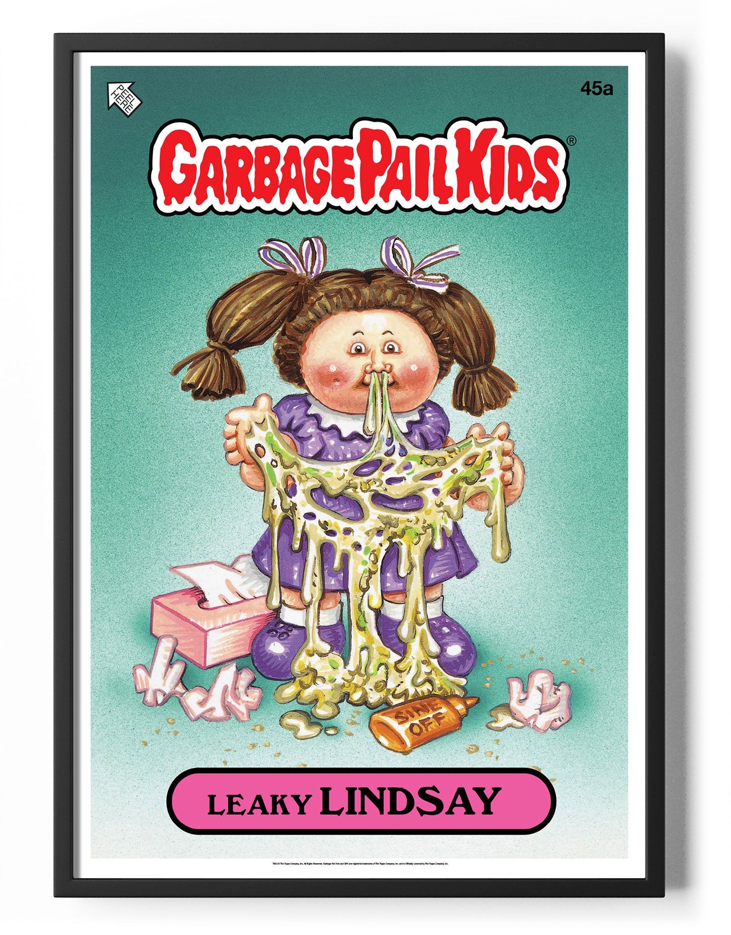 Garbage Pail Kids - Leaky Lindsay Poster – Posters | MerchHub – www ...