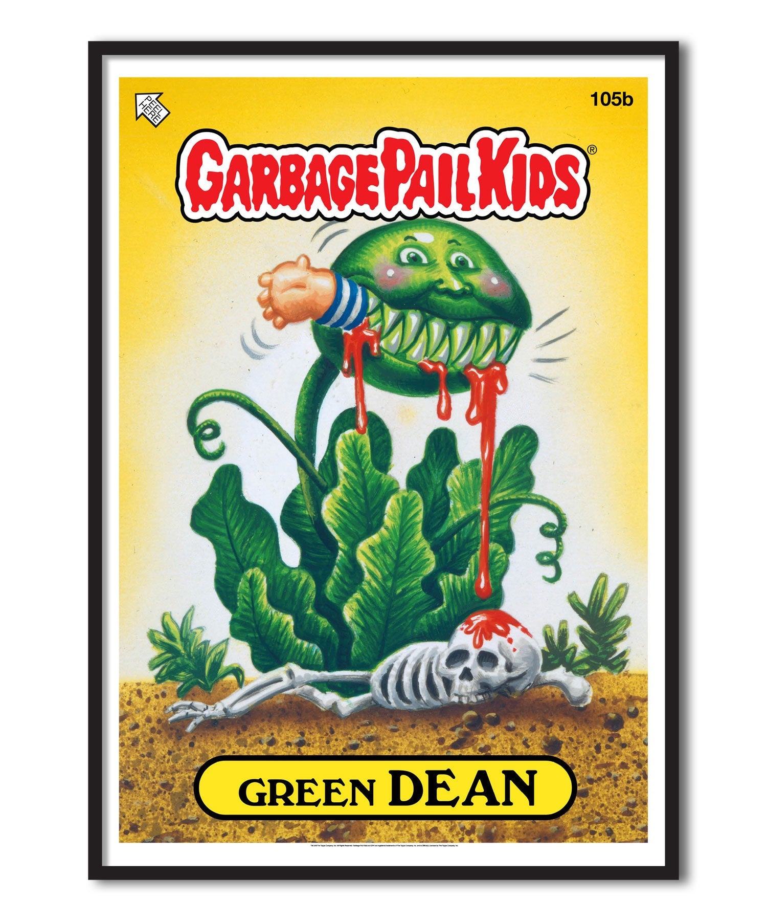 Garbage Pail Kids - Grøn Dean Poster – Posters | MerchHub – www.merchhub.dk