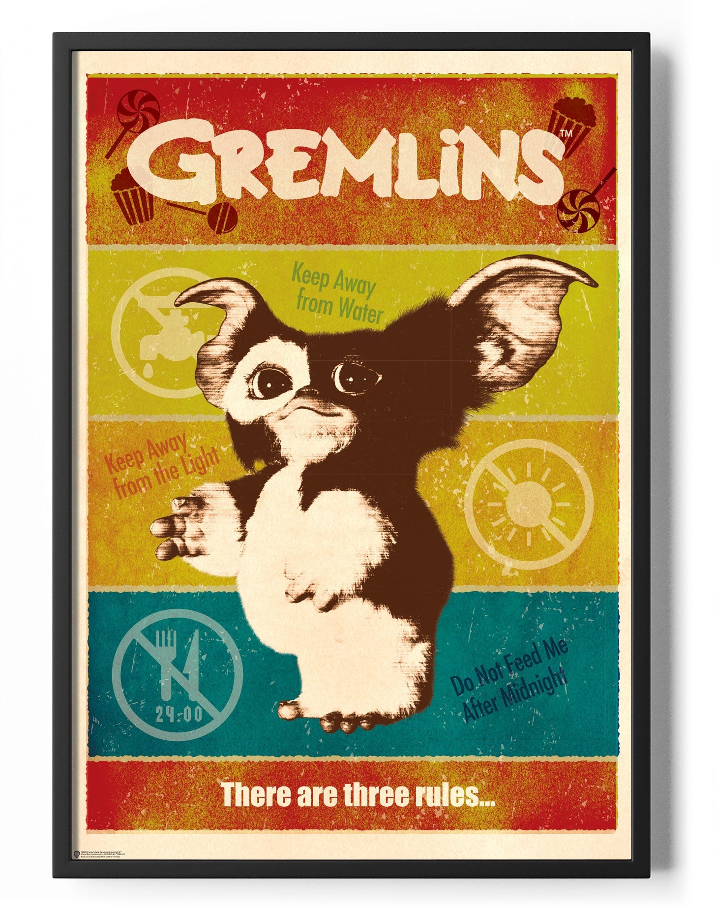 Gremlins - There Are Three Rules Poster – Posters | MerchHub – www ...