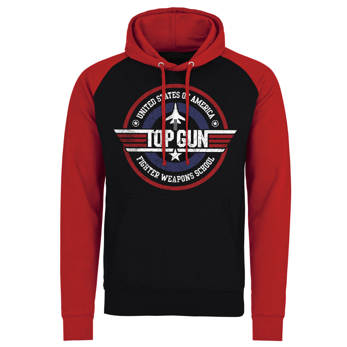Køb Top Gun: Fighter Weapons School Raglan Hoodie | Merchhub.dk